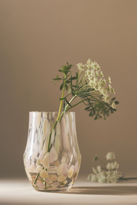 Brushstroke Glass Vase | Anthropologie