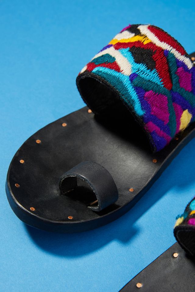 Beek Dove Slide Sandals | Anthropologie