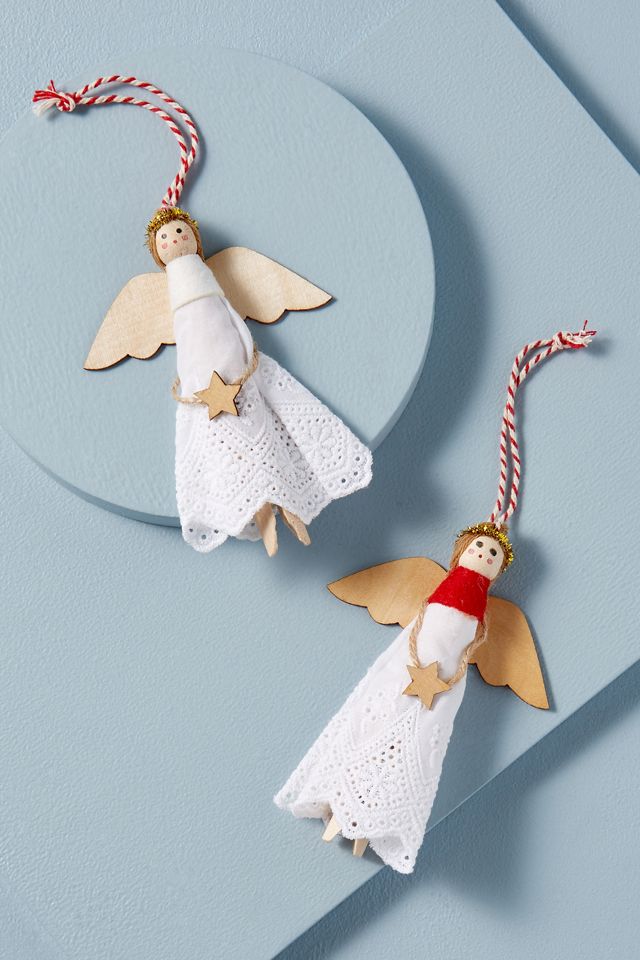 Nordic Angel Tree Decoration | Anthropologie UK