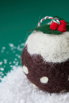 Christmas Pudding Tree Decoration | Anthropologie UK