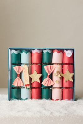 Meri Meri Mixed Christmas Crackers, Pack of 6 | Anthropologie UK