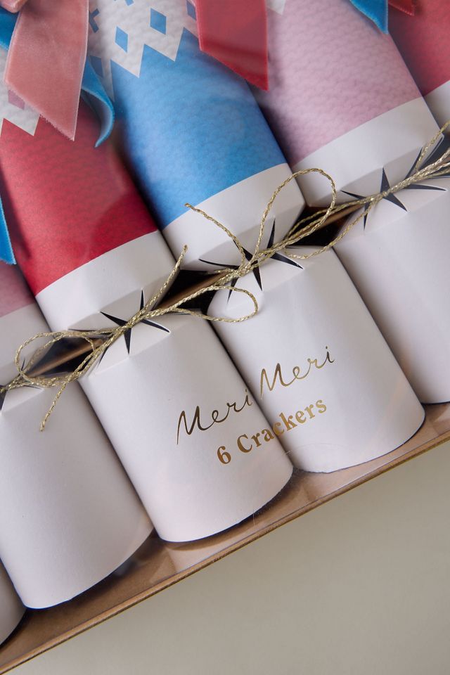 Meri Meri Cat Christmas Crackers, Pack of 6 | Anthropologie UK