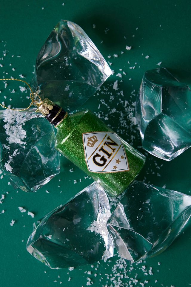Gin Bottle Tree Decoration | Anthropologie UK