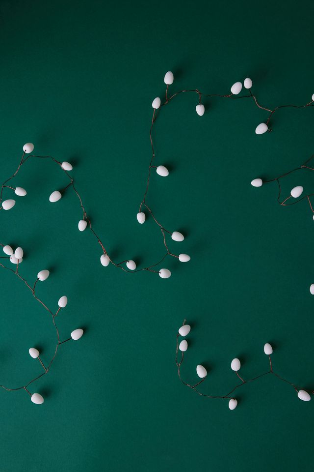 Opaque Teardrop LED Lights | Anthropologie UK