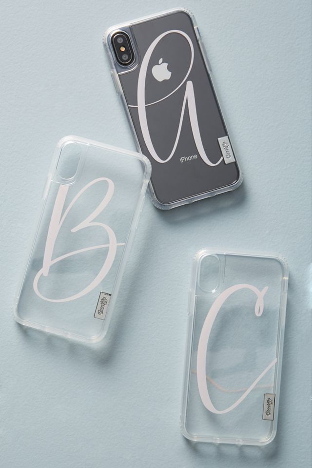 Casetify Scripted Monogram iPhone X Case | AnthroLiving
