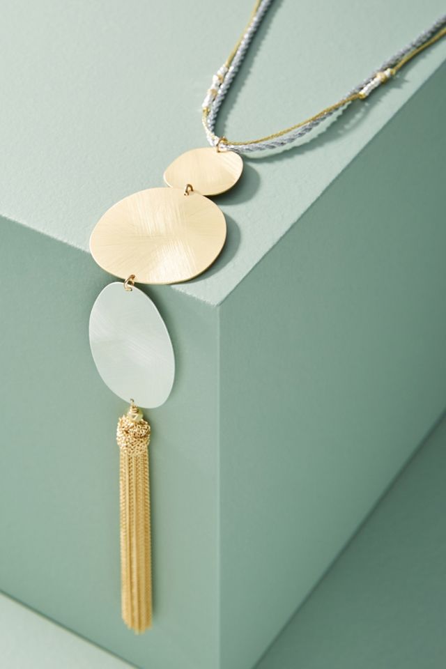 Trio Drop Necklace | Anthropologie