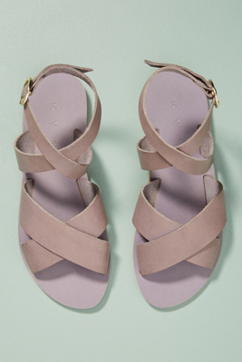 Kyma Patmos Sandals In Grey | ModeSens