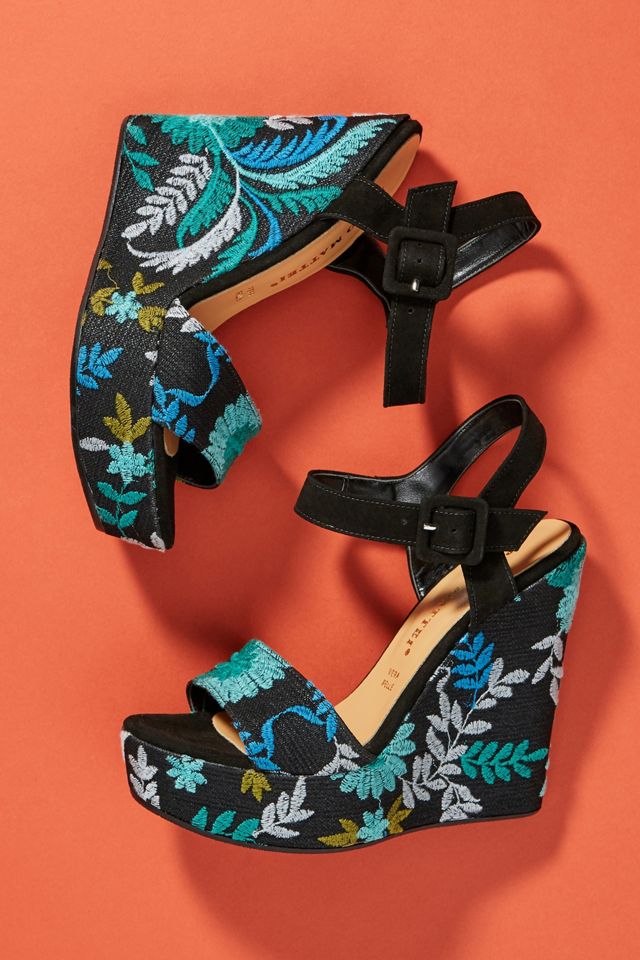 Paolo Mattei Hatteras Platform Wedge Sandals | Anthropologie