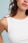 Ribbed Boat Neck Tank | Anthropologie