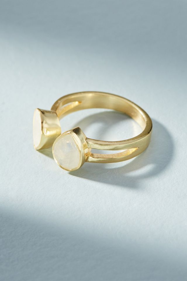 Balanced Drop Ring | Anthropologie