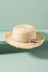 Brooke Straw Boater Hat | Anthropologie