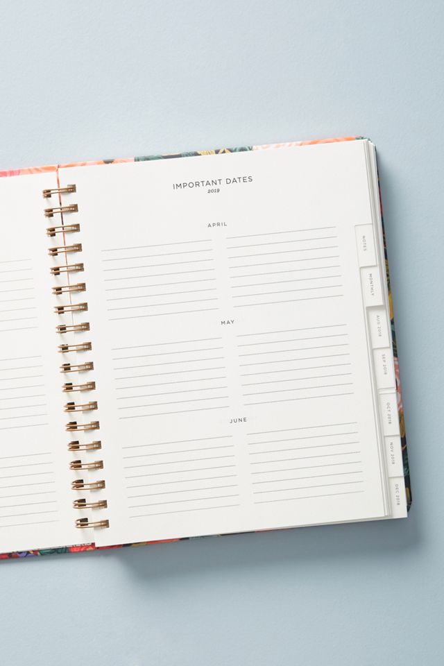 Rifle Paper Co. Juliet Rose 2018-2019 Planner | AnthroLiving