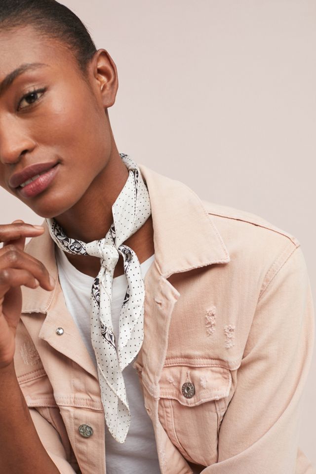 Silk Bandana Kerchief Scarf | Anthropologie