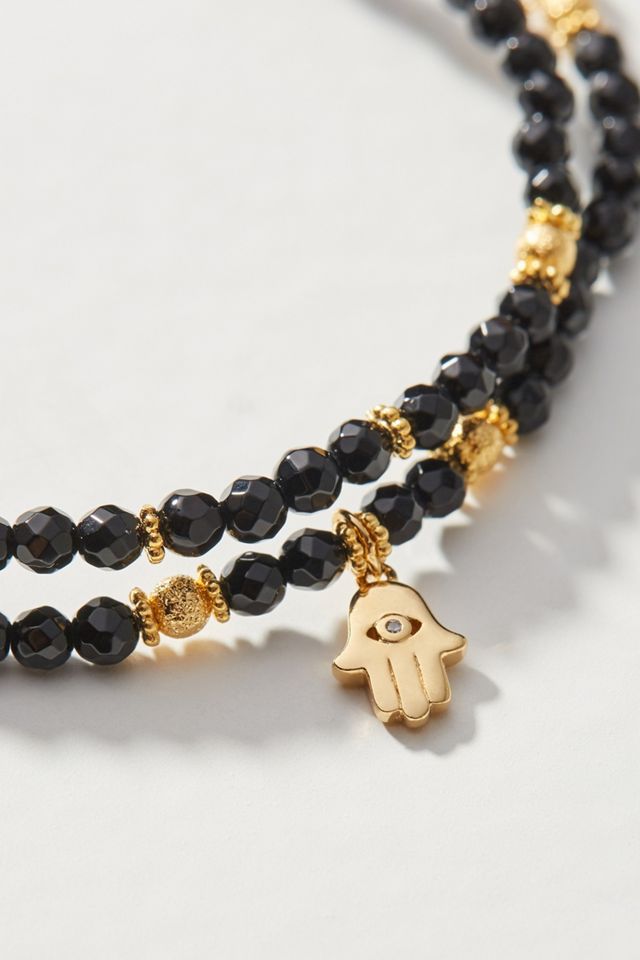 Hamsa Layered Bracelet | Anthropologie