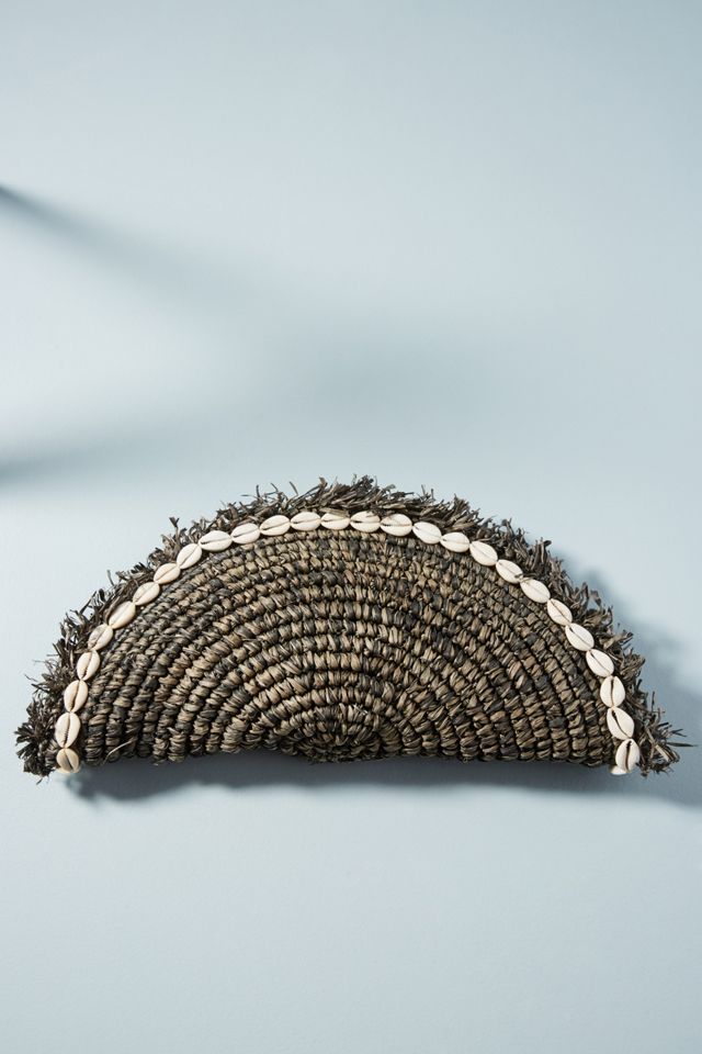 Lagunas Straw Clutch | Anthropologie