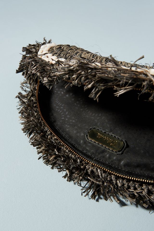 Lagunas Straw Clutch | Anthropologie