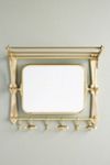 Wall-Mounted Hanging Rack With Mirror | Anthropologie