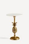 Pineapple Pedestal Side Table | Anthropologie