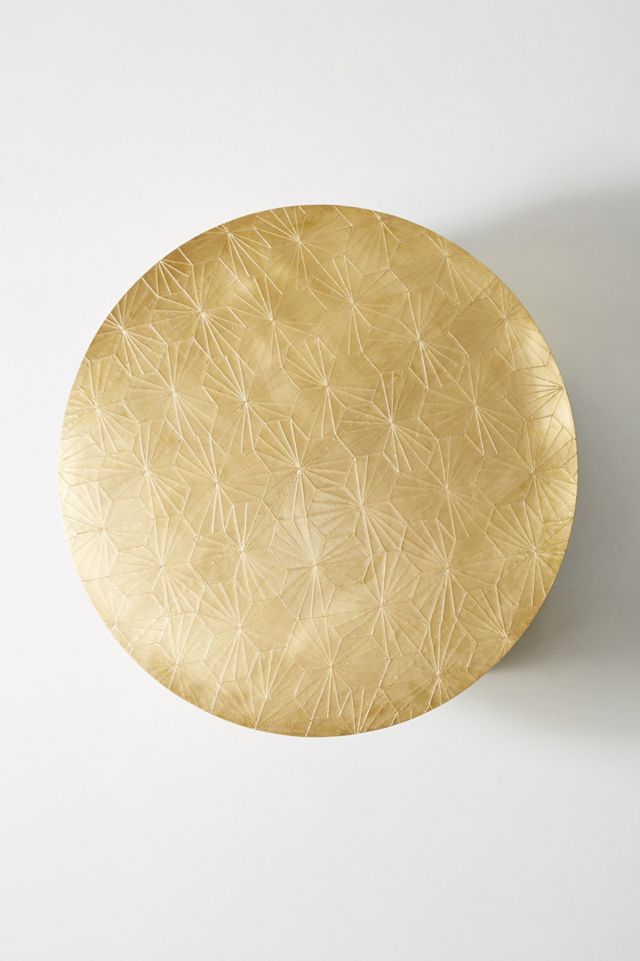Floral Embossed Coffee Table | AnthroLiving