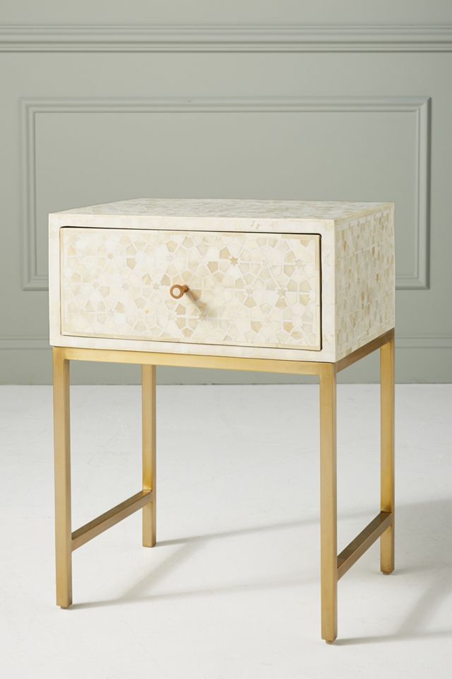 Star Inlay Bedside Table | Anthropologie UK