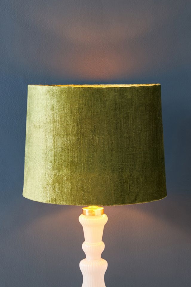 Solid Velvet Lamp Shade | Anthropologie