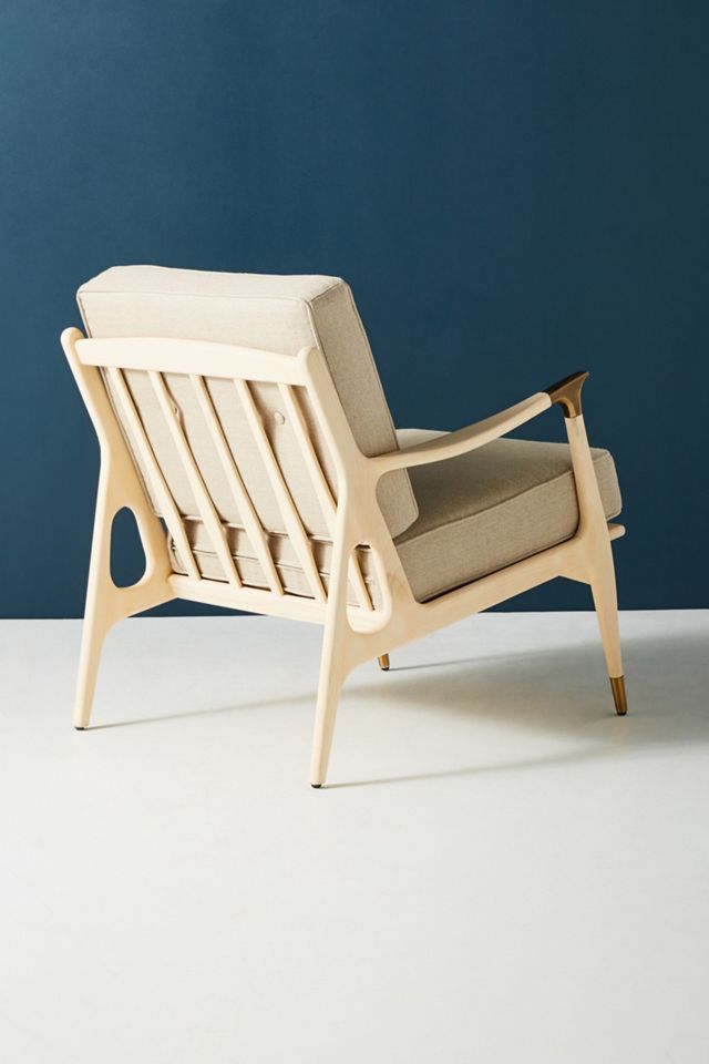 Linen Haverhill Chair | Anthropologie
