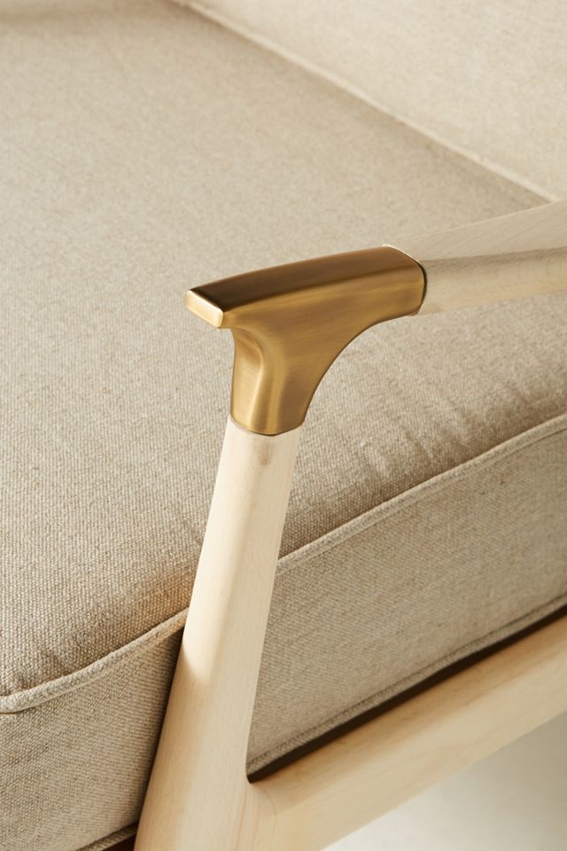 Linen Haverhill Chair | Anthropologie