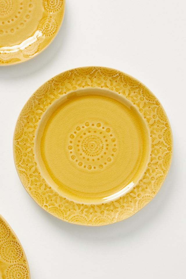 Old Havana Side Plates, Set of 4 | AnthroLiving