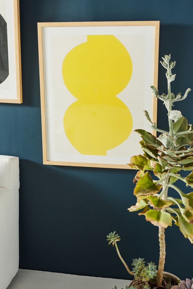 Yellow Form Wall Art | AnthroLiving