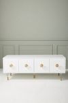Lacquered Regency Media Console | Anthropologie