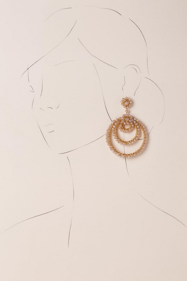 Ellora Hoop Earrings | Anthropologie