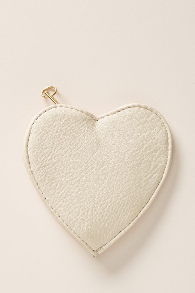 Embellished Heart Pouch | AnthroLiving