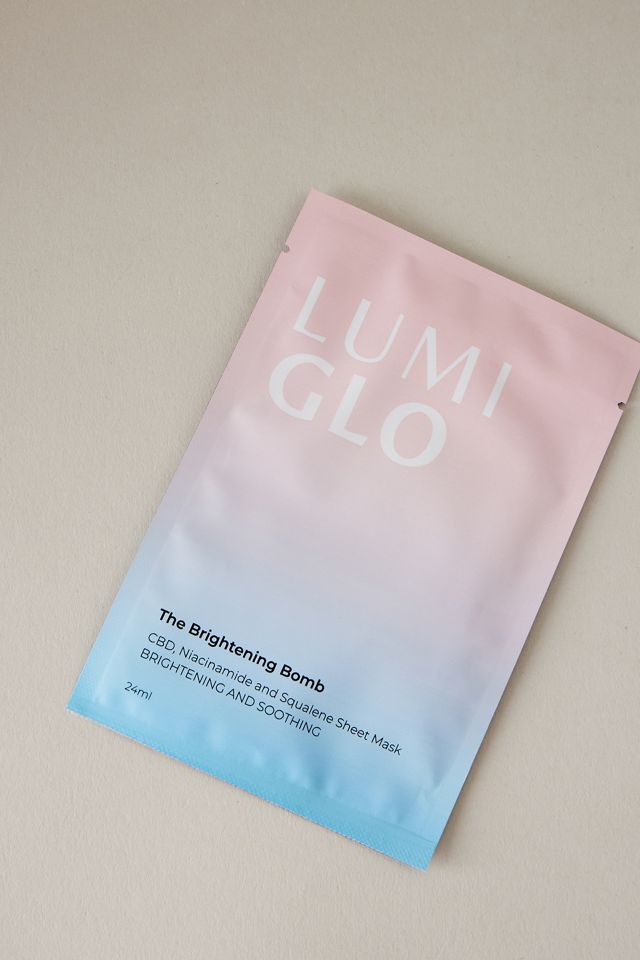 Lumi Glo The Brightening Bomb Sheet Face Mask | Anthropologie UK