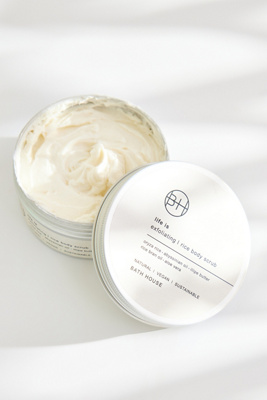 Bath House Life Is Exfoliating Rice Body Scrub | Anthropologie UK