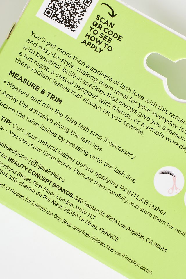 PaintLab Sprinkle Sparkle False Eyelashes | Anthropologie UK