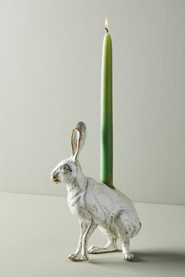 Bunny Taper Holder | Anthropologie