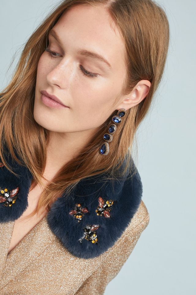 Bee Faux Fur Collar | Anthropologie