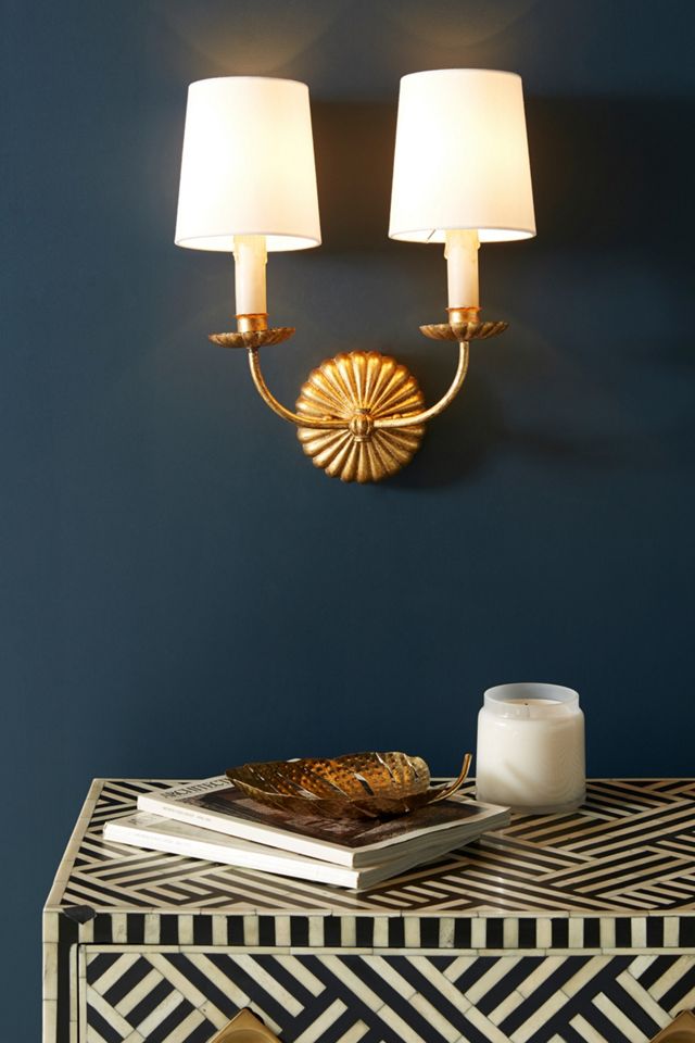 Clove Double Sconce | AnthroLiving