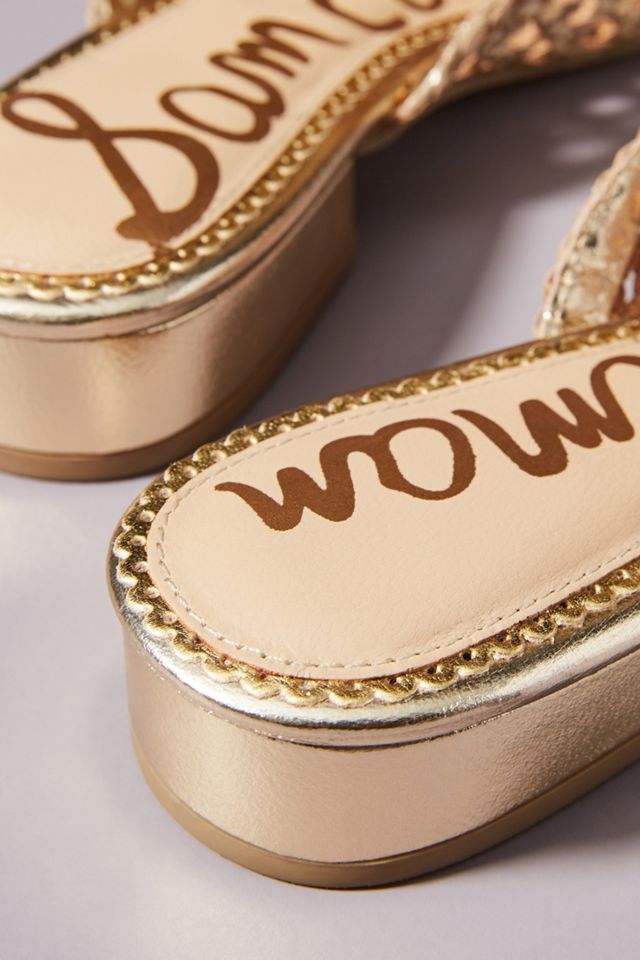 Sam Edelman Clara Woven Slides | Anthropologie