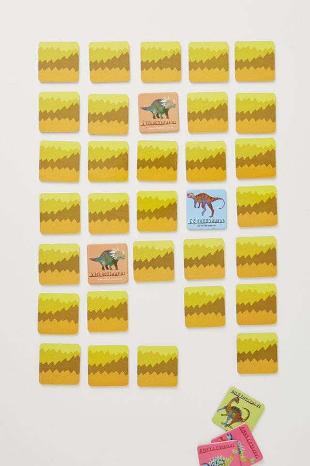Dinosaur Matching Memory Game | Anthropologie