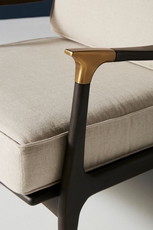 Linen Haverhill Chair | AnthroLiving