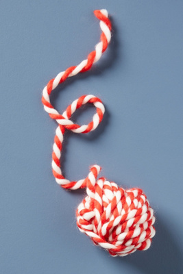 Candy Striped Wool Twine | Anthropologie