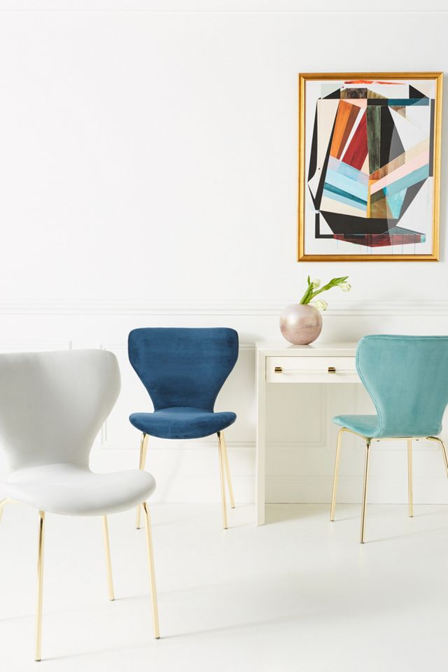 Velvet Gibson Chair | Anthropologie