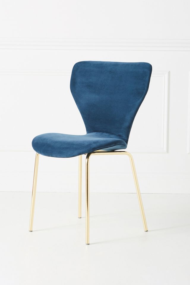 Velvet Gibson Chair | Anthropologie