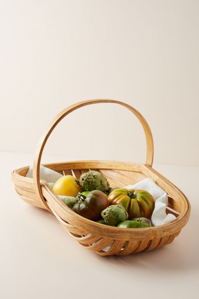 Clover Gathering Basket | Anthropologie