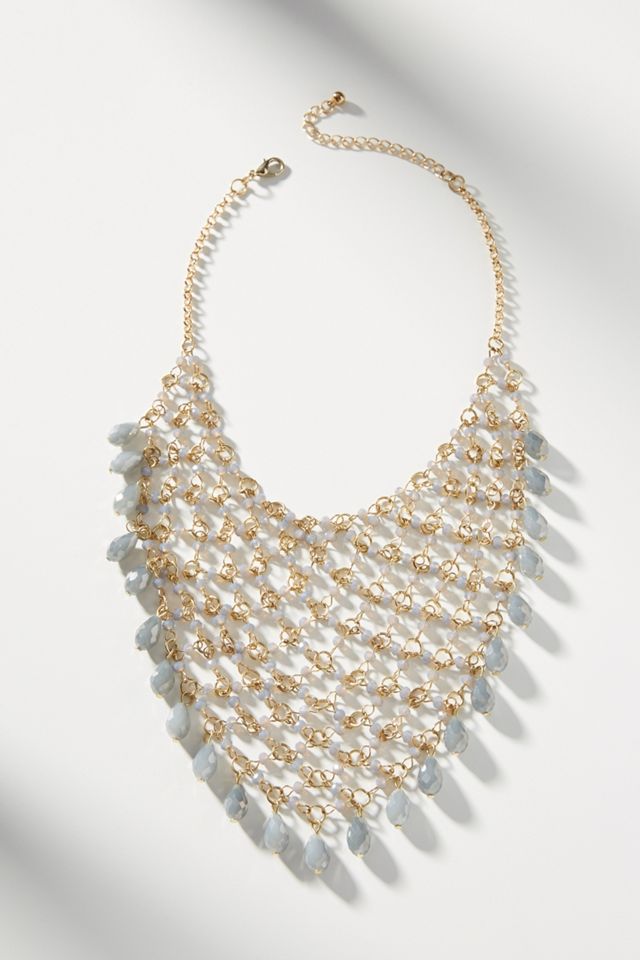 Net Bib Necklace | Anthropologie