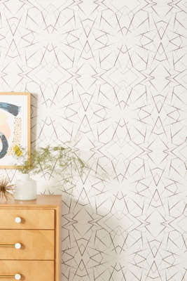 Geo Diamond Wallpaper | AnthroLiving