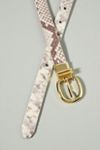 Niesha Embossed Skinny Belt | Anthropologie