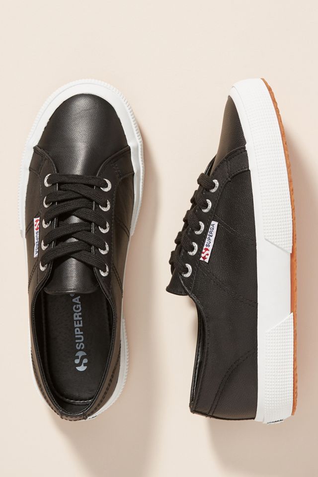 Superga Leather Sneakers | Anthropologie