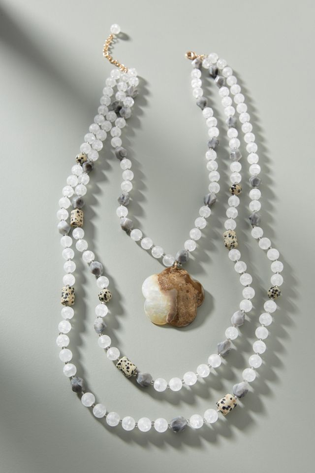 Jetty Island Bib Necklace | Anthropologie